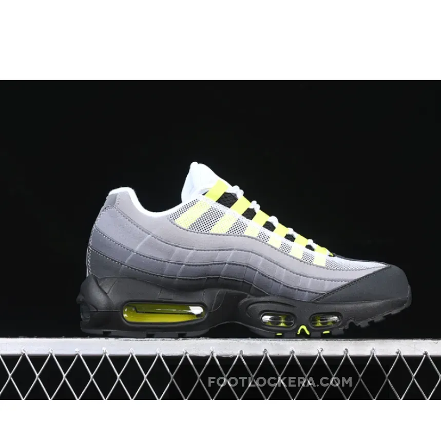 AIR MAX 95 BLACK/NEON YELLOW/LIGHT GRAPHITE - FootLockera